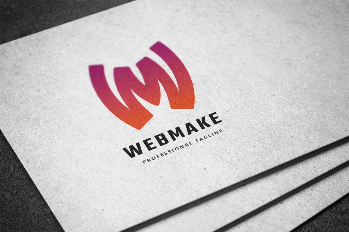 Letter W and M Logo, a Branding & Logo Template by Design_Planet