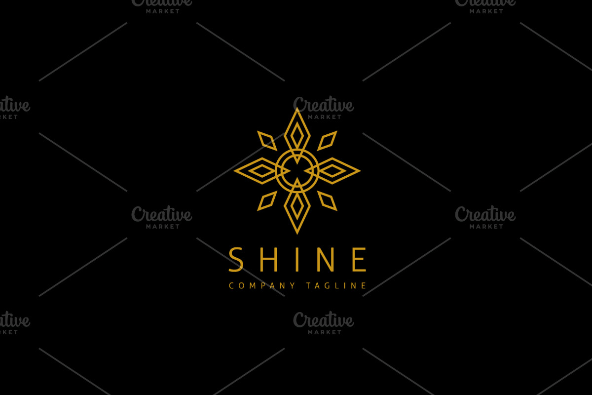 Shine Logo, a Branding & Logo Template by ashenterprise