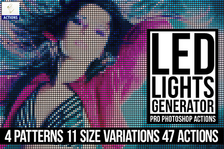 Led Sign Board Generator | Actions ~ Creative Market