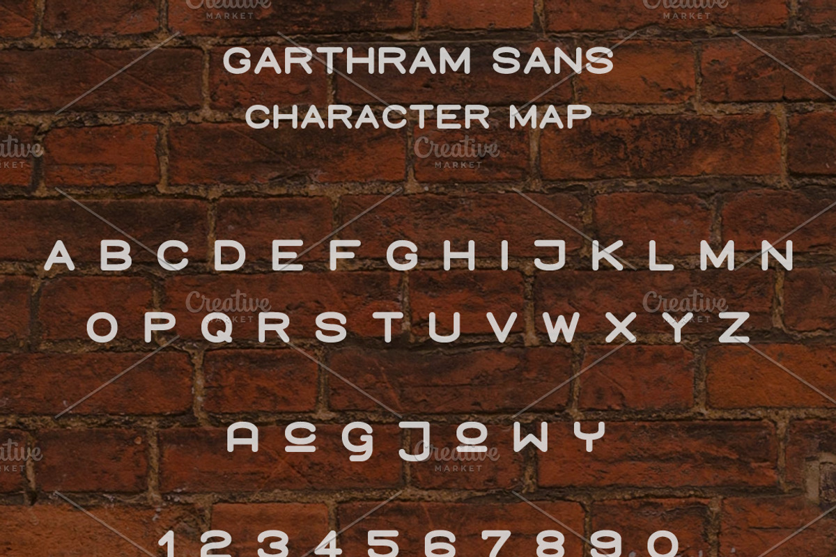 Garthram Font Duo, a Sans Serif Font by Bart Wesolek