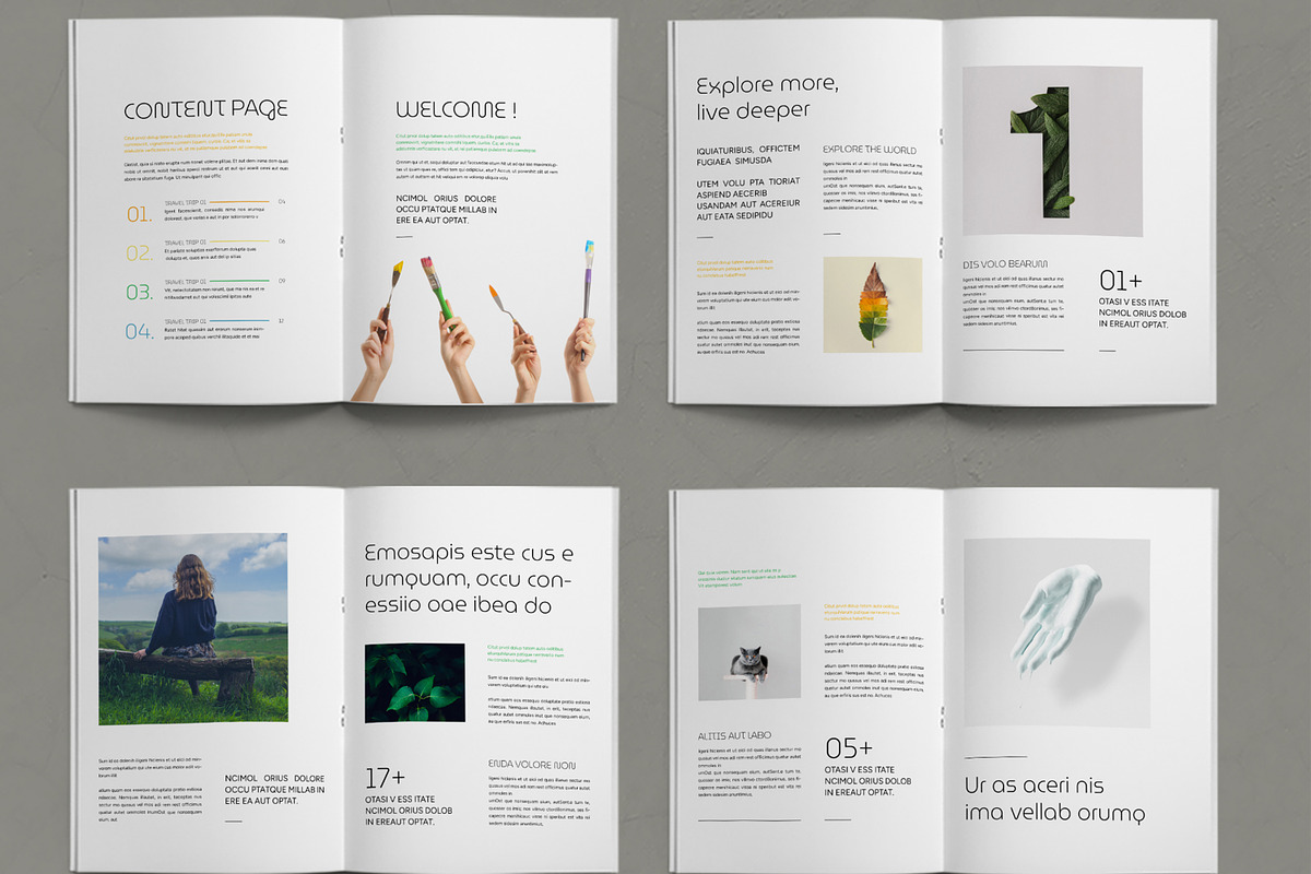 Minimal Magazine Template