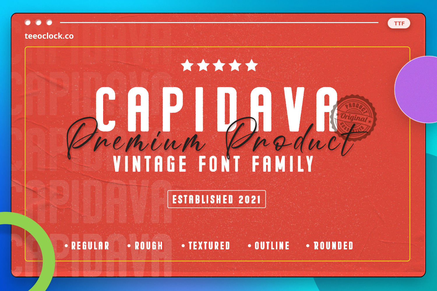 Capidava Handcrafted Font Family