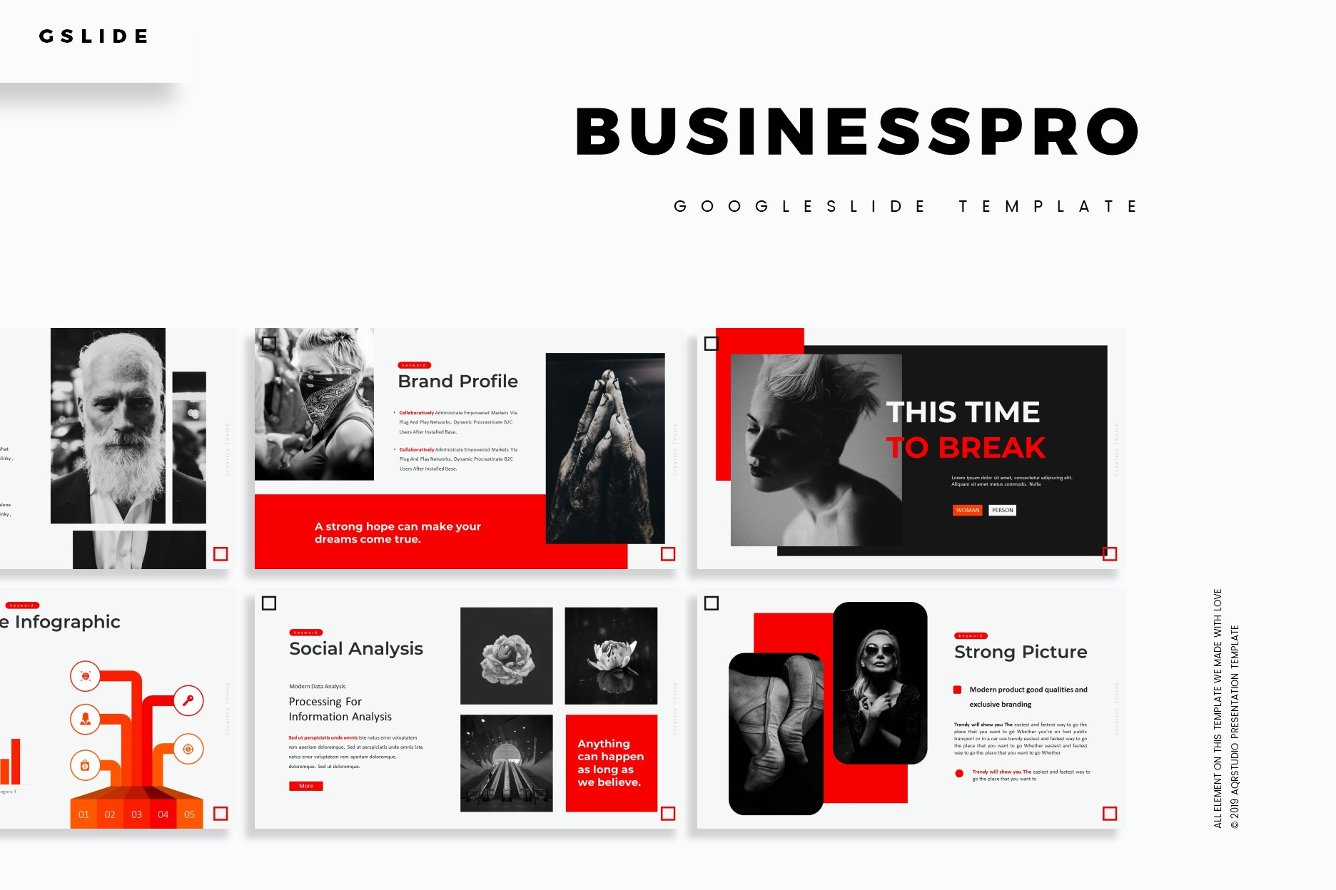 Business Pro - Google Slides Templat, a Presentation Template by AQR Studio