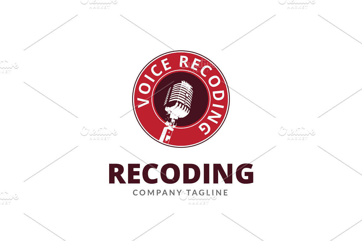 Recording Studio Logo, a Branding & Logo Template by Maraz Logo