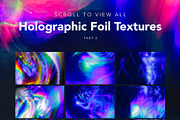 Holo Foil - Holographic Textures, a Texture Graphic by Fox & Bear