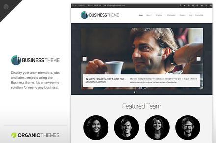 Vital Theme, a WordPress Template by Organic Themes