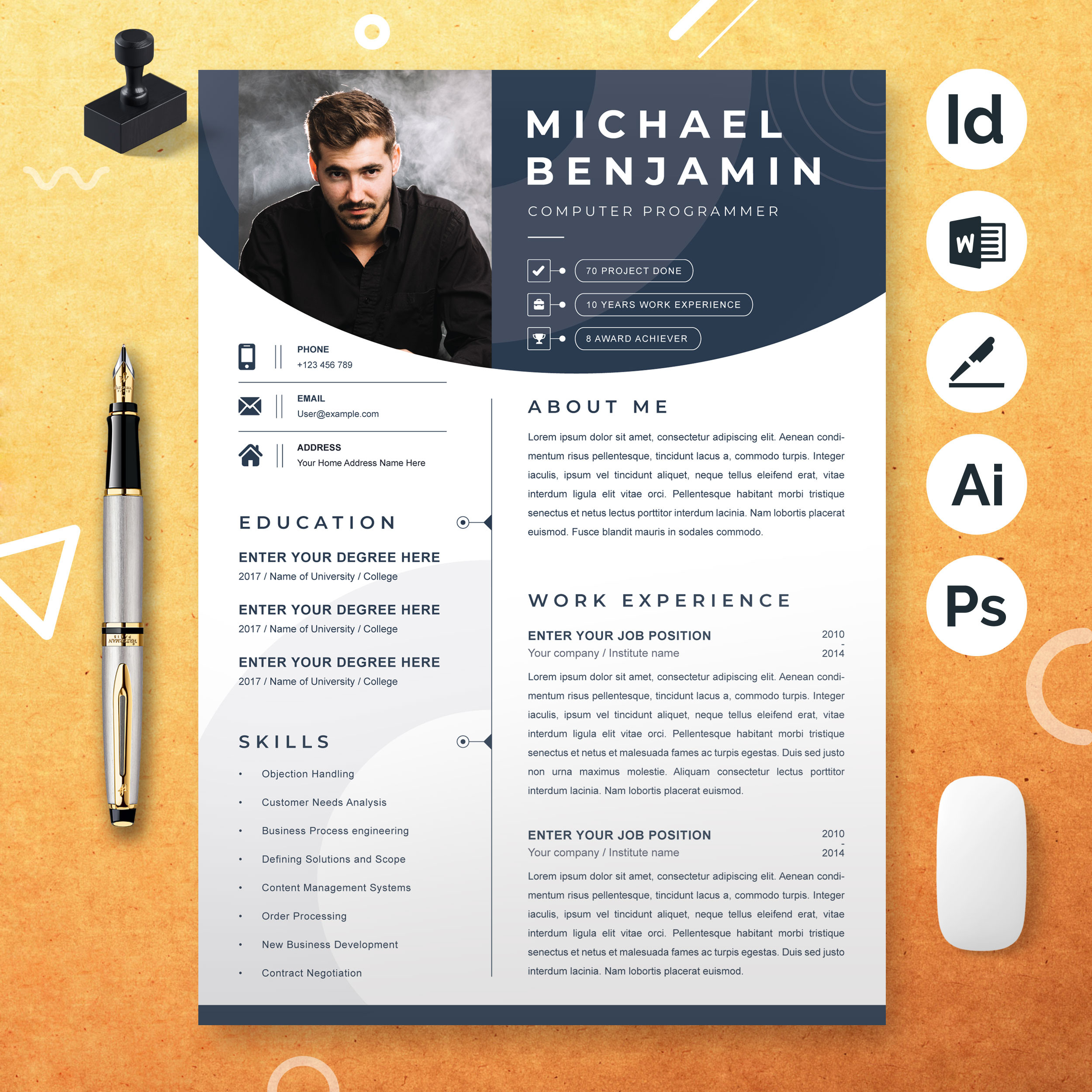 Creative Resume | Modern CV Template
