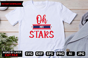 oh my stars SVG cut file, an Object Graphic by DesignRaw