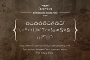 Barka font, a Script Font by ladik
