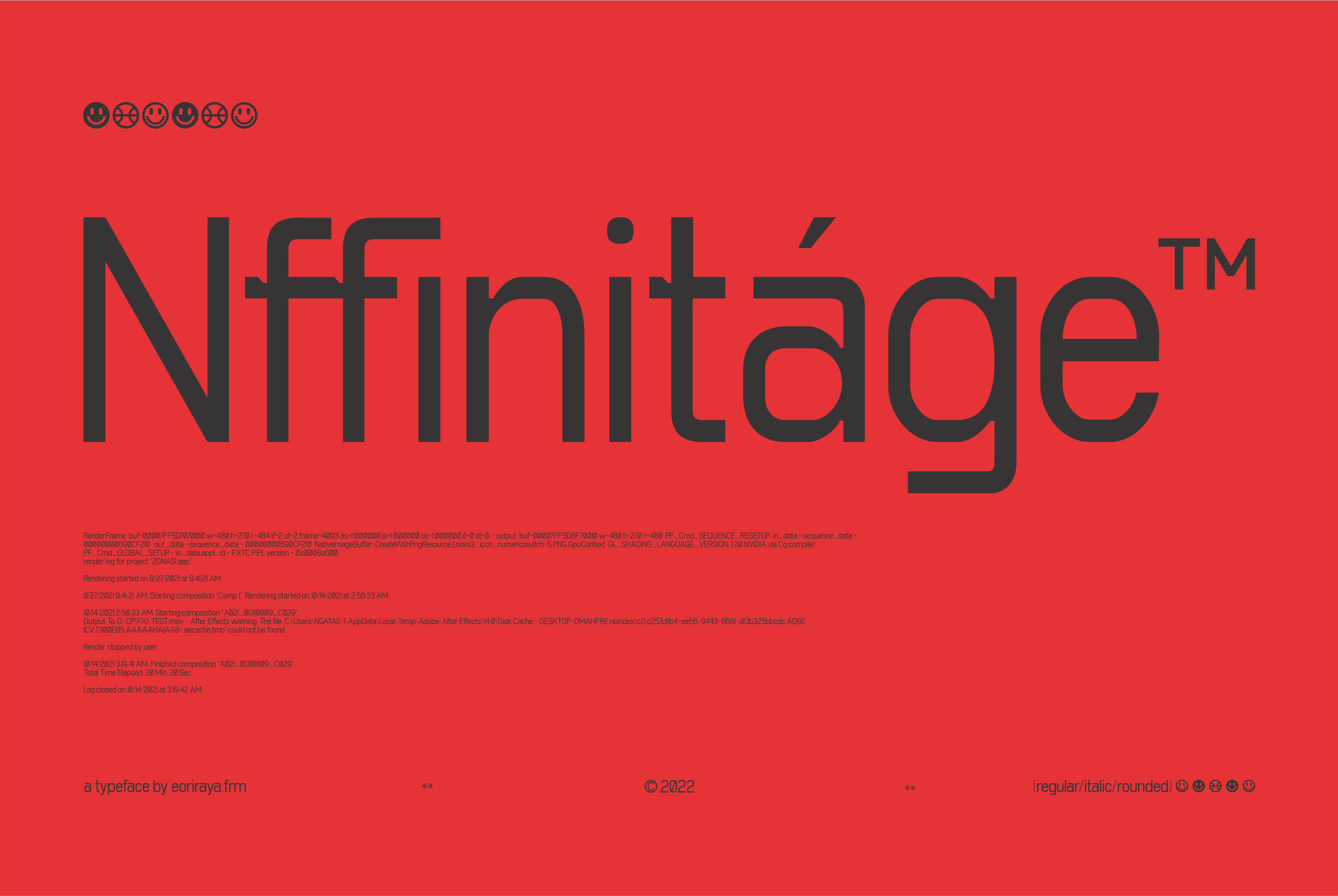 Nffinitage-Font