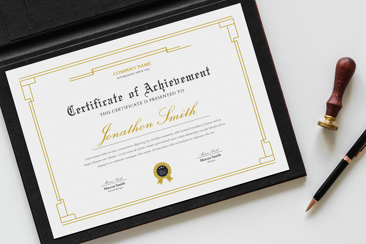 Multipurpose Certificate