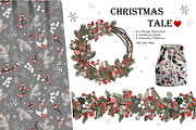 Christmas Tale. Vector Collection, a Pattern Graphic by Toltemara