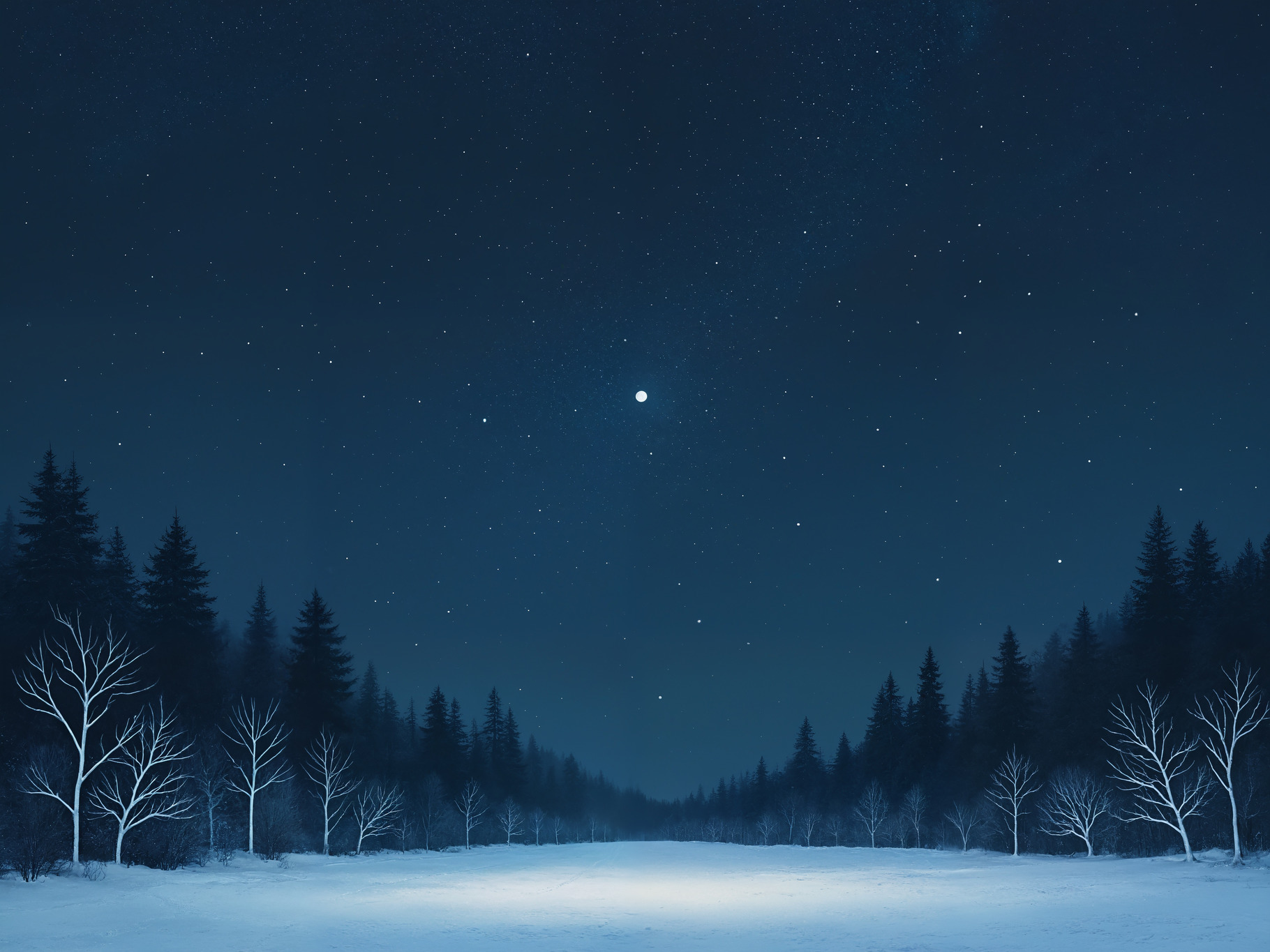 Winter Landscape Background, a Background Photo by h.utomo