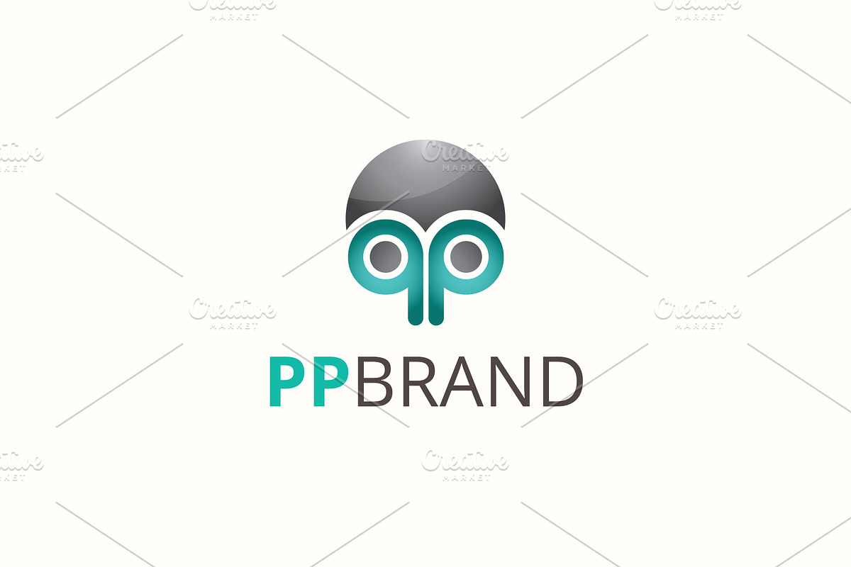 PP Brand Logo, a Branding & Logo Template by Maraz Logo | Creative Market