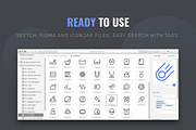 GOLIATH 1500+ ICON SET, an Outline Icon by IconsShop | Creative Market