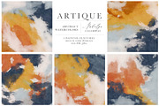 Artique Abstract Watercolor Textures, a Texture Graphic by Eclectic ...