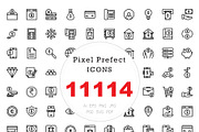 Pixel Prefect icons bundle, an Outline Icon by Vector Stall