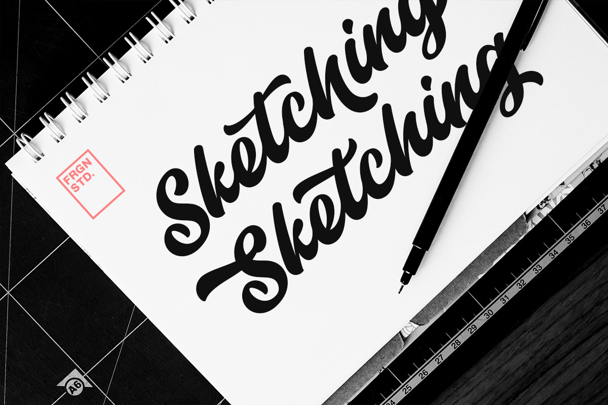 Historia Font, a Script Font by Fargun Studio