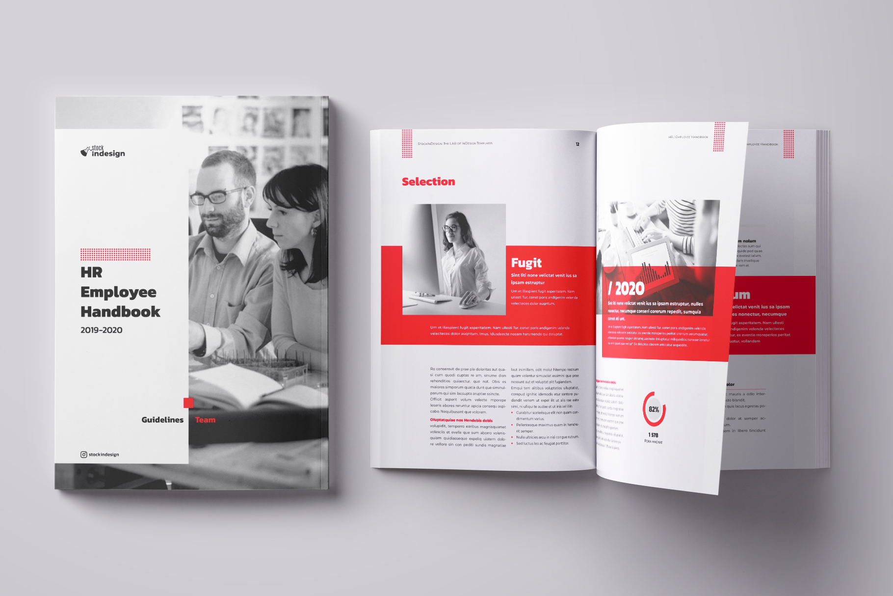HR / Employee Handbook, a Brochure Template by StockInDesign