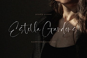 Estella Gardens - Handbrushed Script, a Handwritten Font by Timurtype