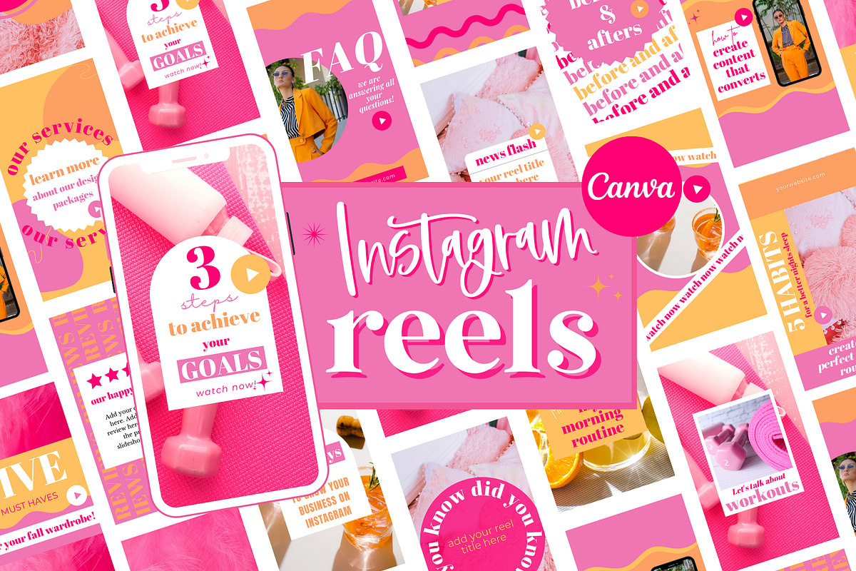Colorful Instagram Reel Covers, a Social Media Template by Oh So Social ...