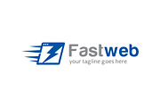 Fast Web Logo, a Branding & Logo Template by gunaonedesign