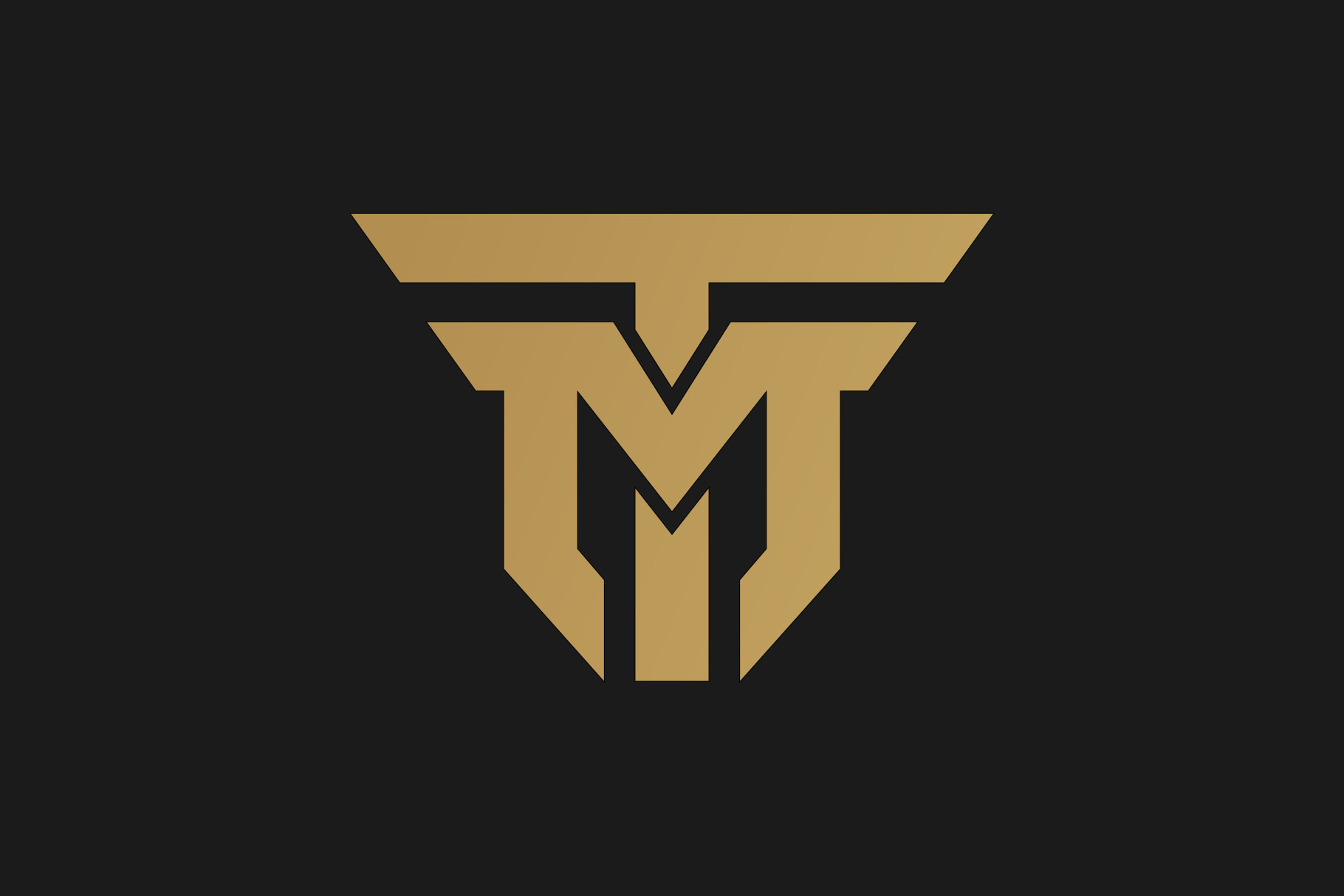 TM Monogram Logo, a Branding & Logo Template by kidzdsgn