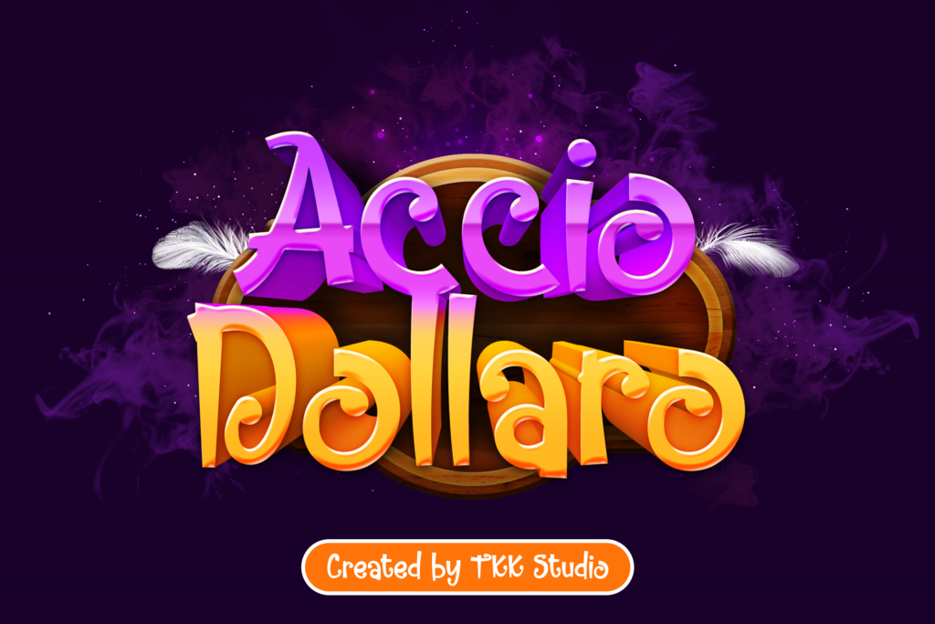 Accio Dollaro - Fun Font