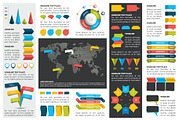 Mega set of infographics element, an Object Graphic by VectorAN