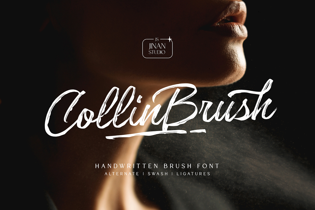 Collinbrush - Handwritten Font, a Handwritten Font by Ainun Jinan