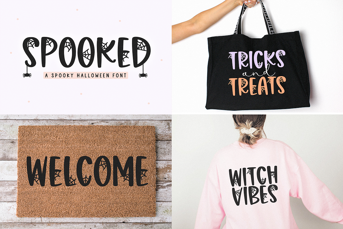 Halloween Font Bundle | Spooky Fonts, a Font by KA Designs