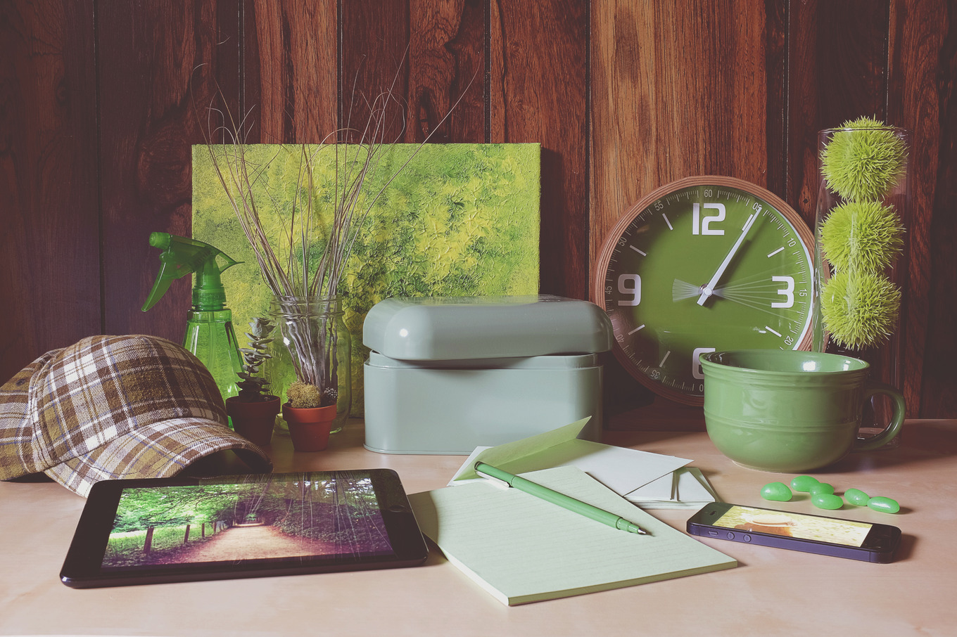 Green color palette, a Business Photo by EnjoyLife