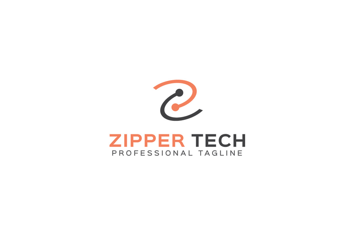 Zipper Tech Logo Template, a Branding & Logo Template by Logo20 ...