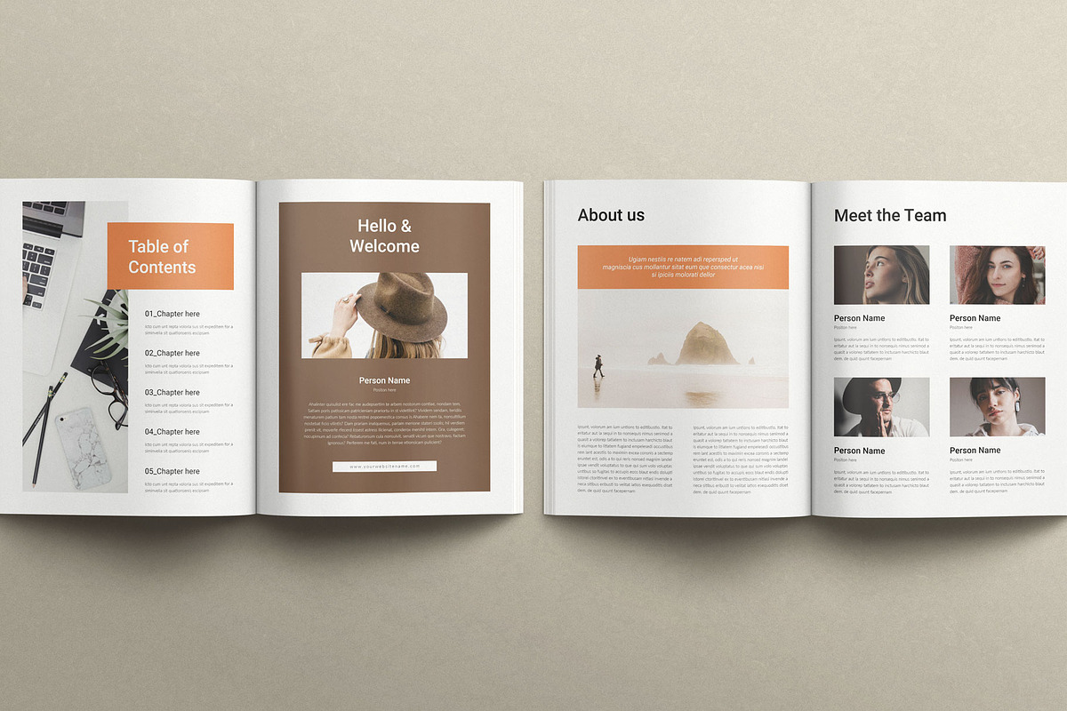 Proposal & Questionnaire Template, a Brochure Template by TemplatesForest