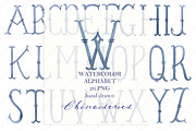 Chinoiseries Navy Blue Letters, a Graphic by LABFcreations