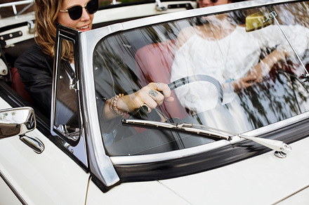 Friends enjoy car ride, a Person Photo by rawpixel