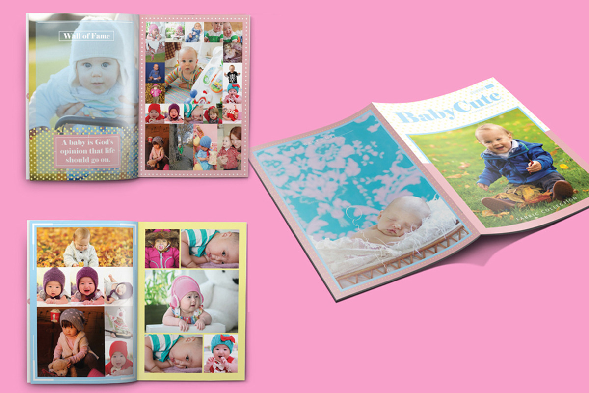 Baby Lookbook, a Magazine Template by Magoo Studio | Creative Market