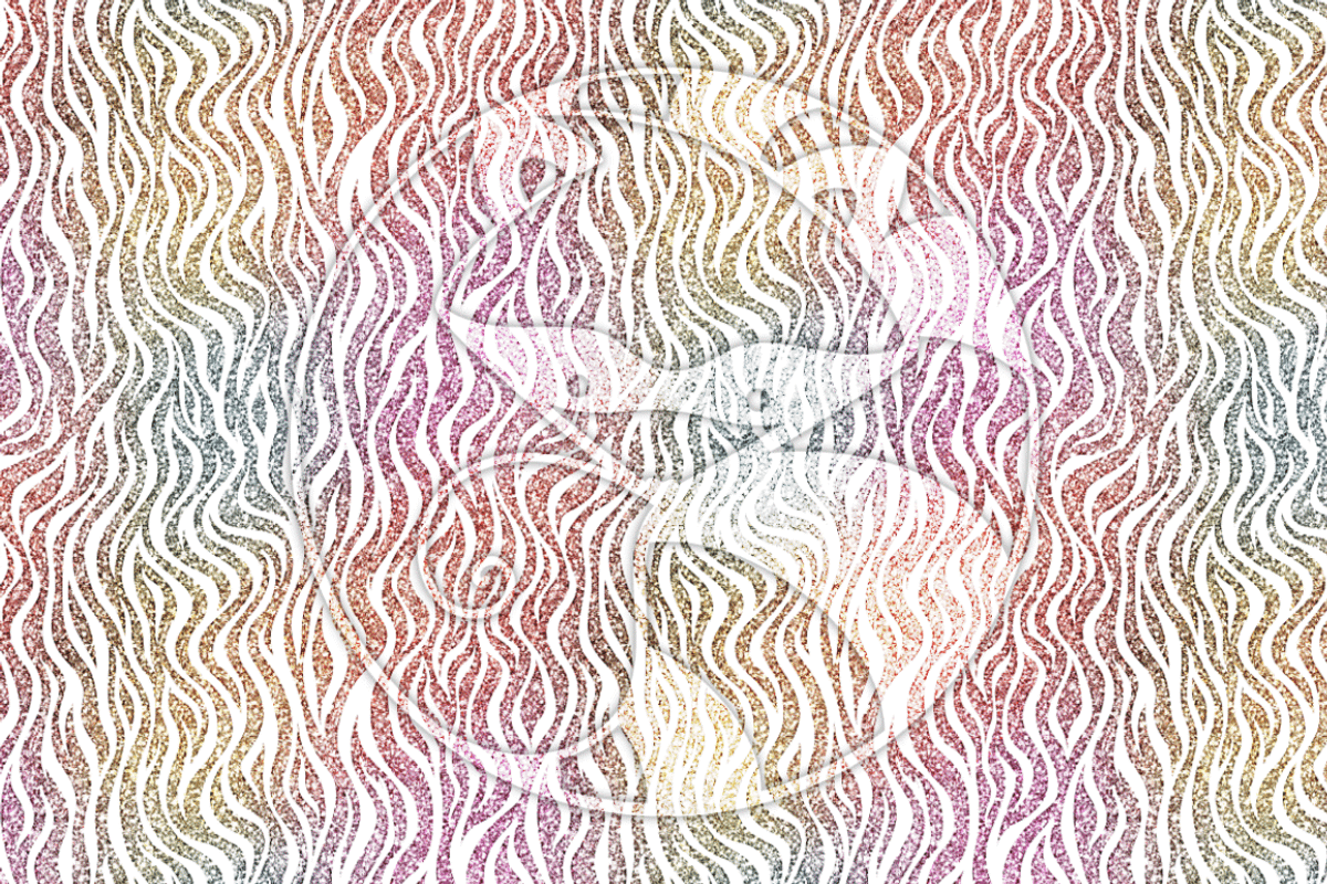 Seamless Glitter Animal Prints pr, a Pattern Graphic by RaccoonGirl Design