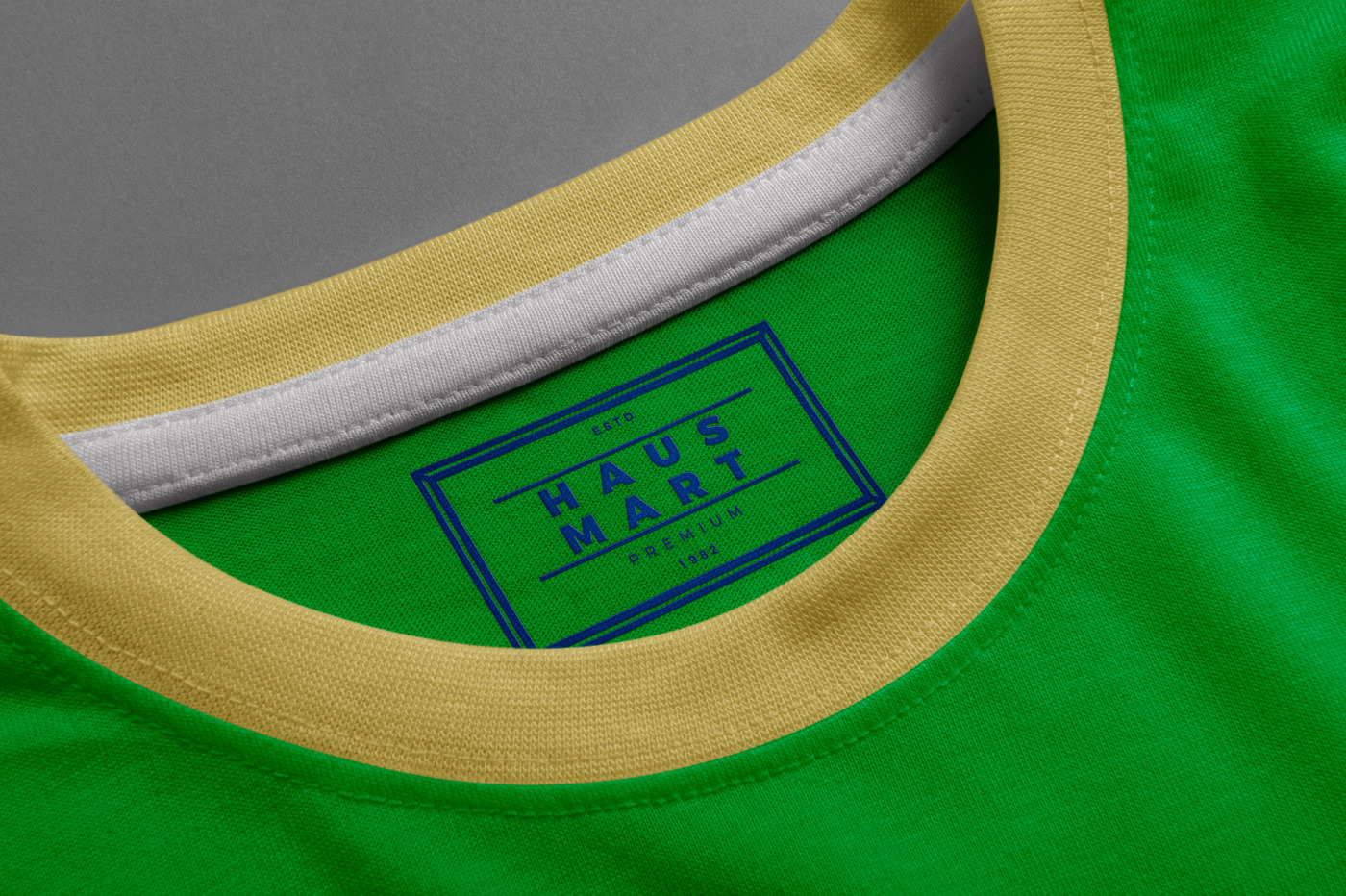 Apparel Inside Label Logo Mockup, a Shirt Mockup by ZippyPixels
