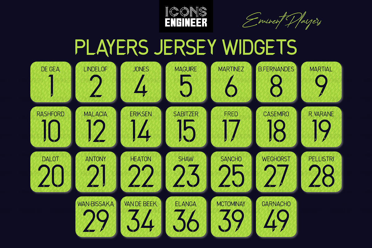 Man United Theme Pack | Third Kit, an Icon by IconsEngineer