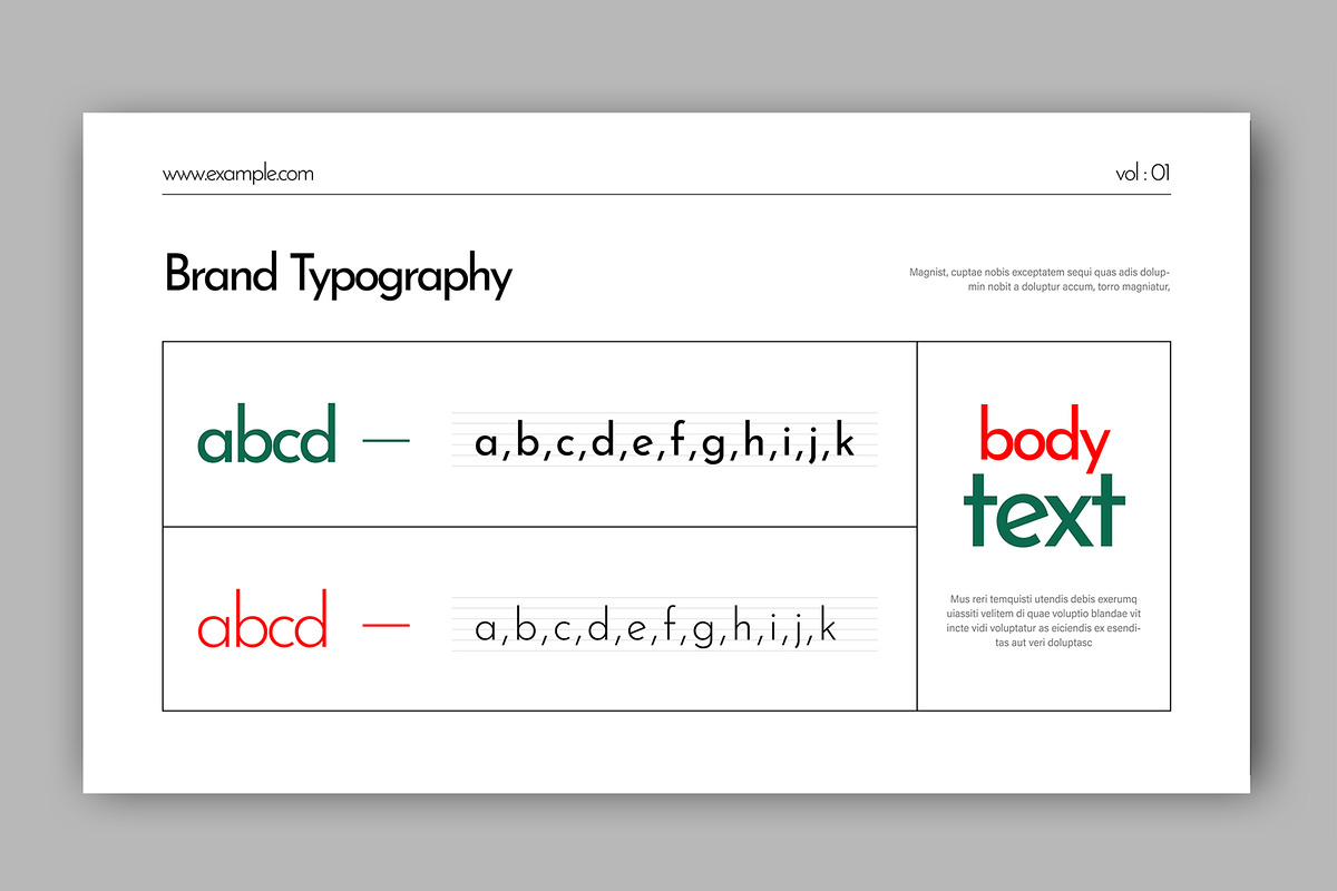 Mood Board Presentation Template