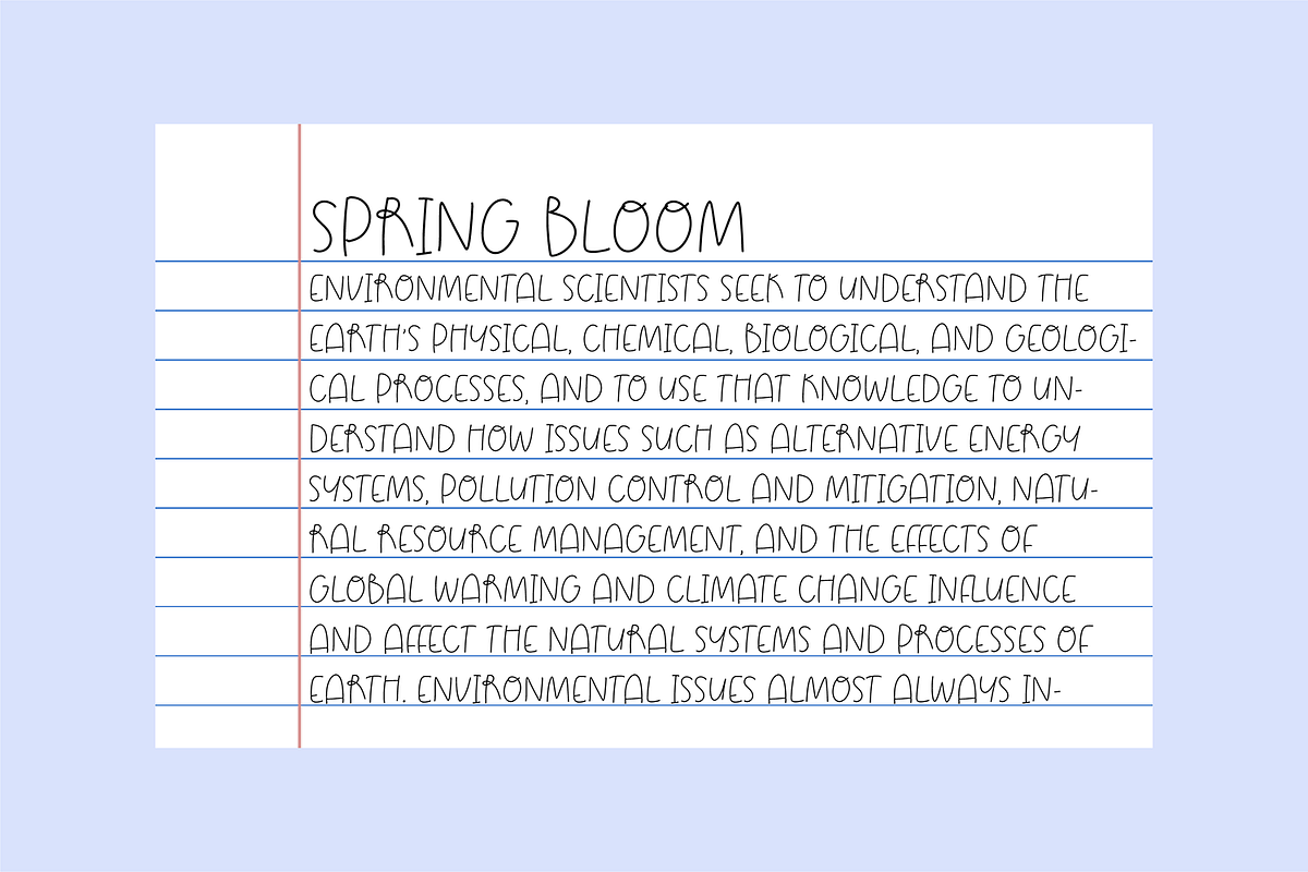 NOTEBOOK HANDWRITING BUNDLE VOL.3, a Handwritten Font by Blush Font Co.
