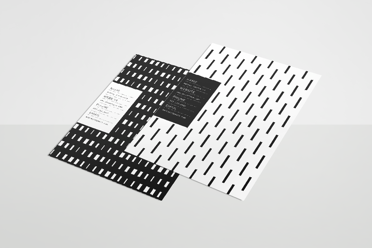 Minima III Patterns, a Pattern Graphic by Hello Mart