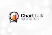 Chart Talk Logo Template, a Branding & Logo Template by gunaonedesign