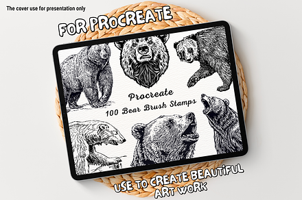 Procreate Camping Stamps Brushes. | Brushes ~ Creative Market