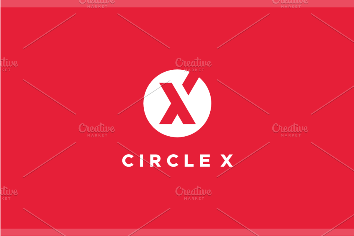 Circle - X Logo, a Branding & Logo Template by yopie