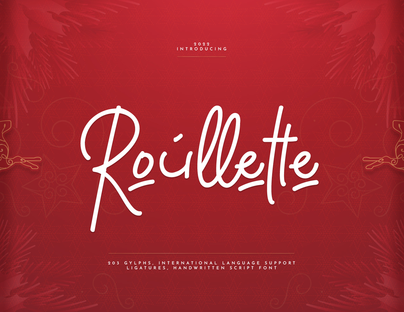 Roullette Handwritten Script Font, a Script Font by infernostudio3 ...