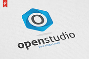Open Studio Logo, a Branding & Logo Template by ft.studio