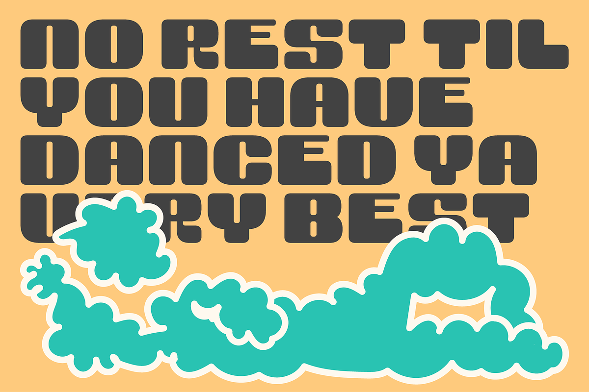 Yerk Y2K Font in 3 Styles, a Font by That That Creative