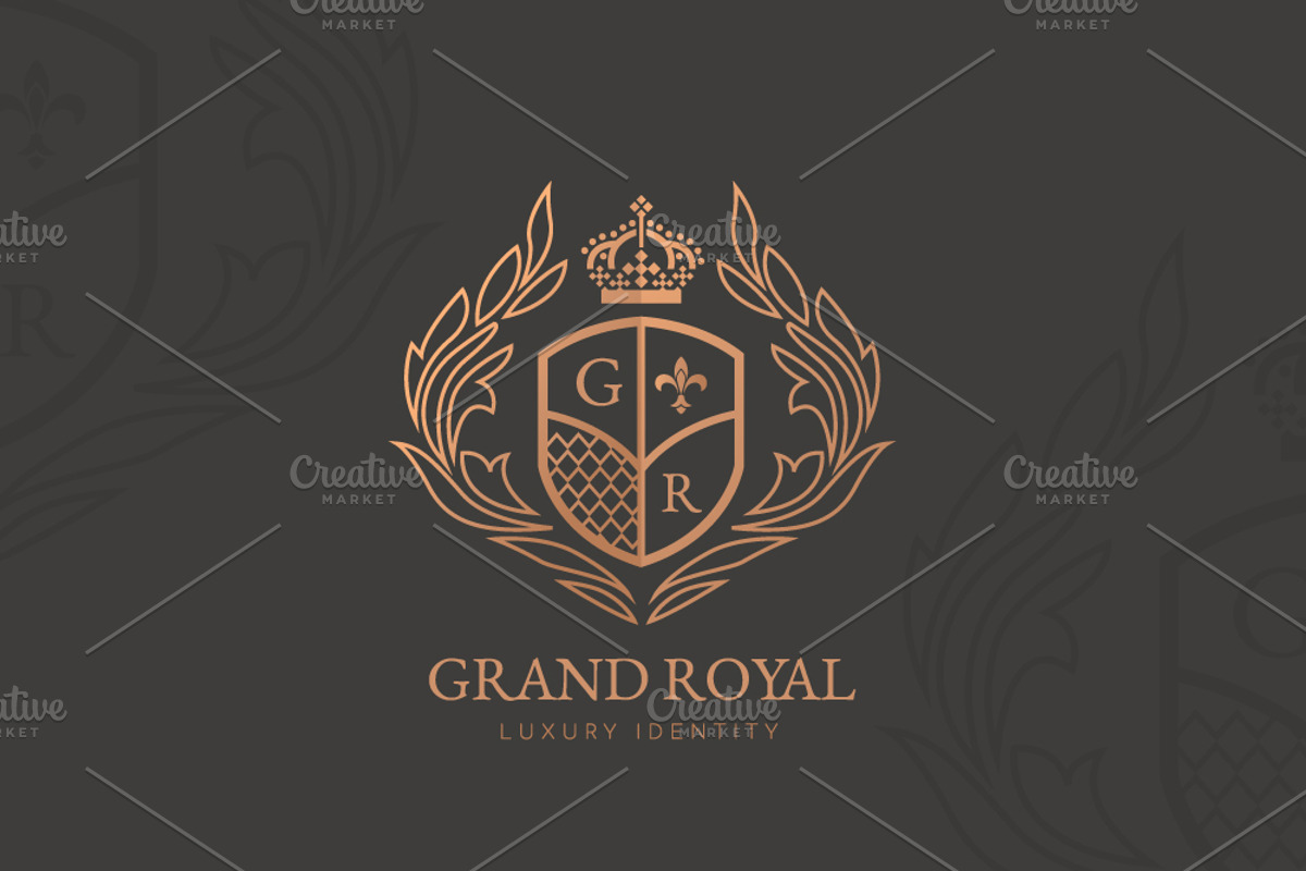 Grand Royal Luxury Logo, a Branding & Logo Template by Vectorwins ...